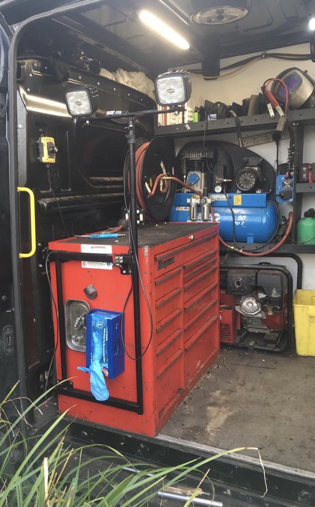 Tool chest for van MIG Welding Forum