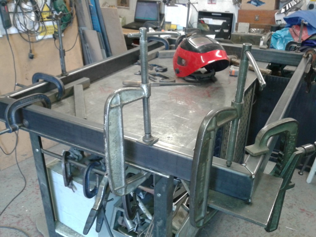 Fish tank frame | MIG Welding Forum