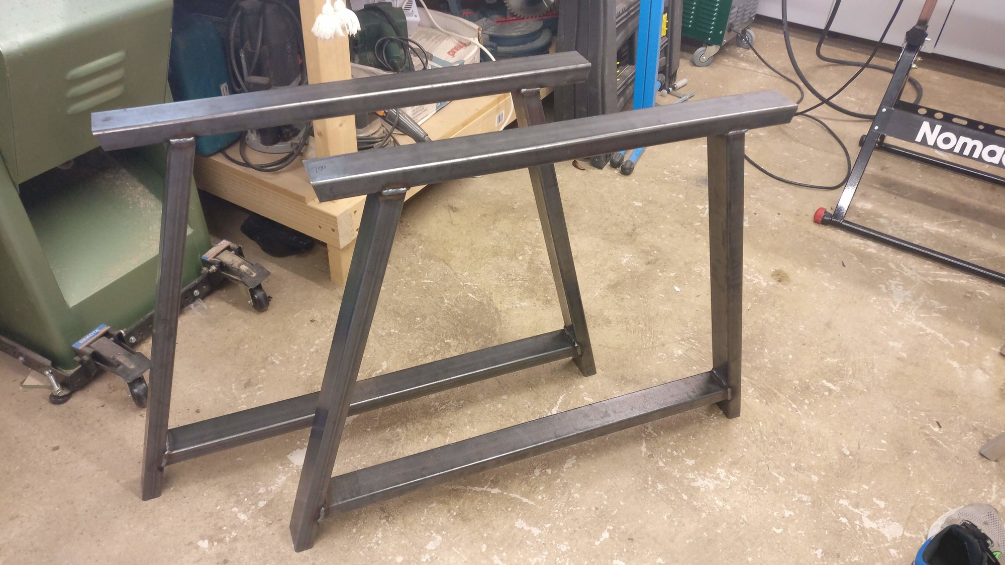 Homemade Metal Workbench VonHaus Work Bench, Heavy Duty Workbench With