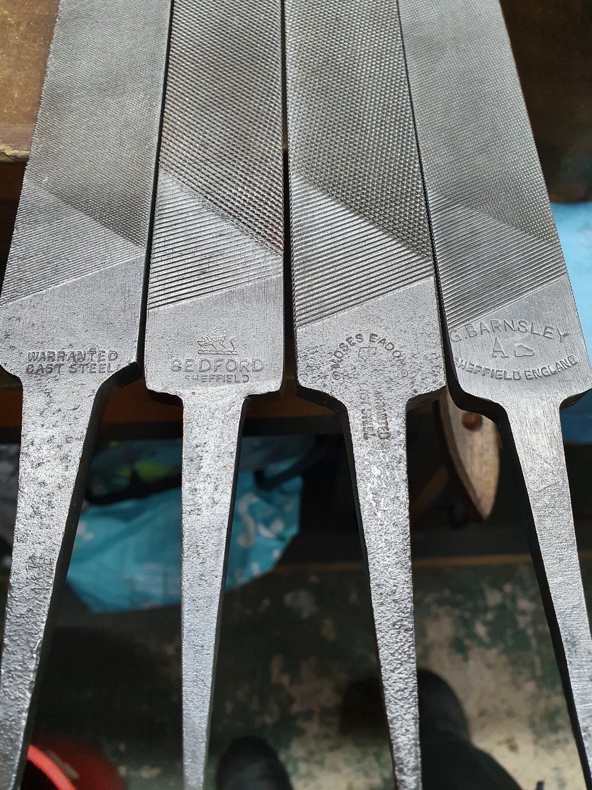 Metal file cleaning | MIG Welding Forum