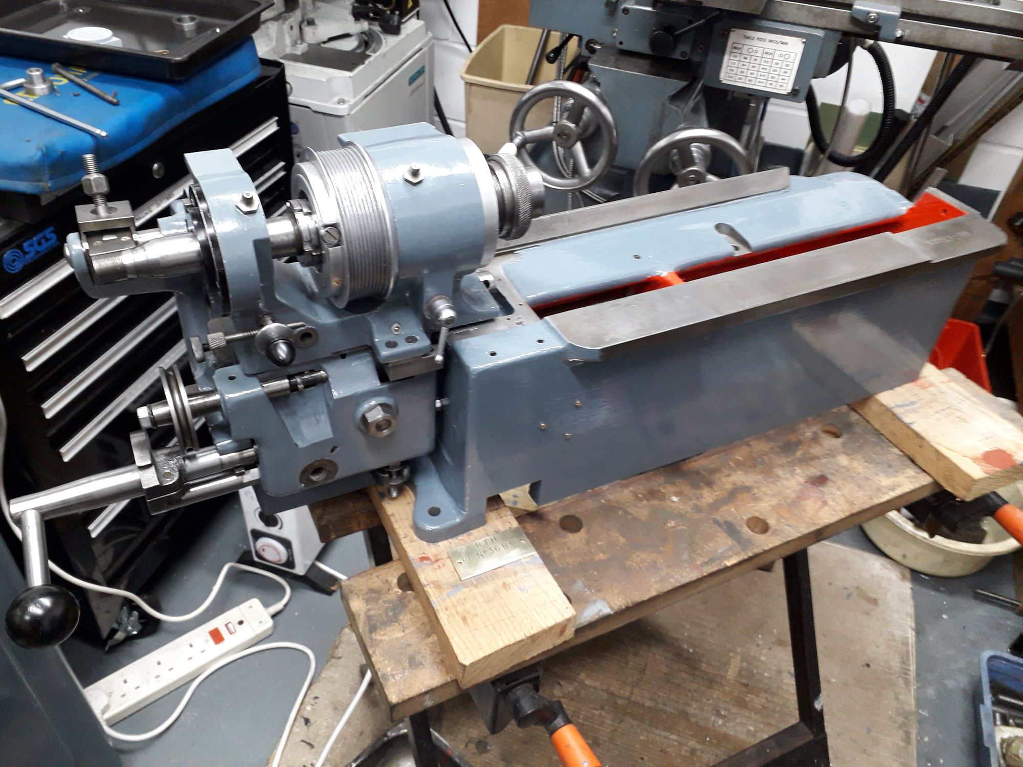 Taylor Hobson Chasing Lathe | MIG Welding Forum