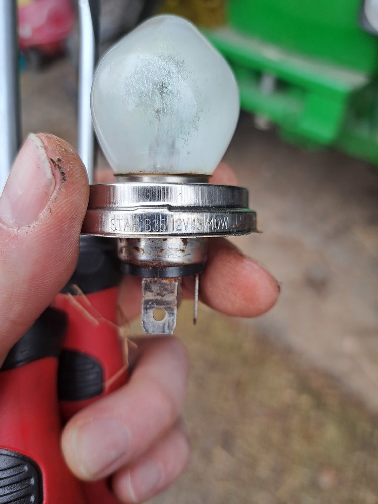Tractor Headlight Bulb | MIG Welding Forum
