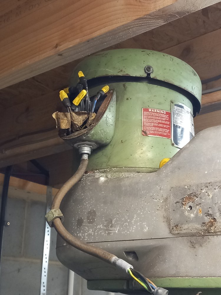 Bridgeport wiring for VFD | MIG Welding Forum