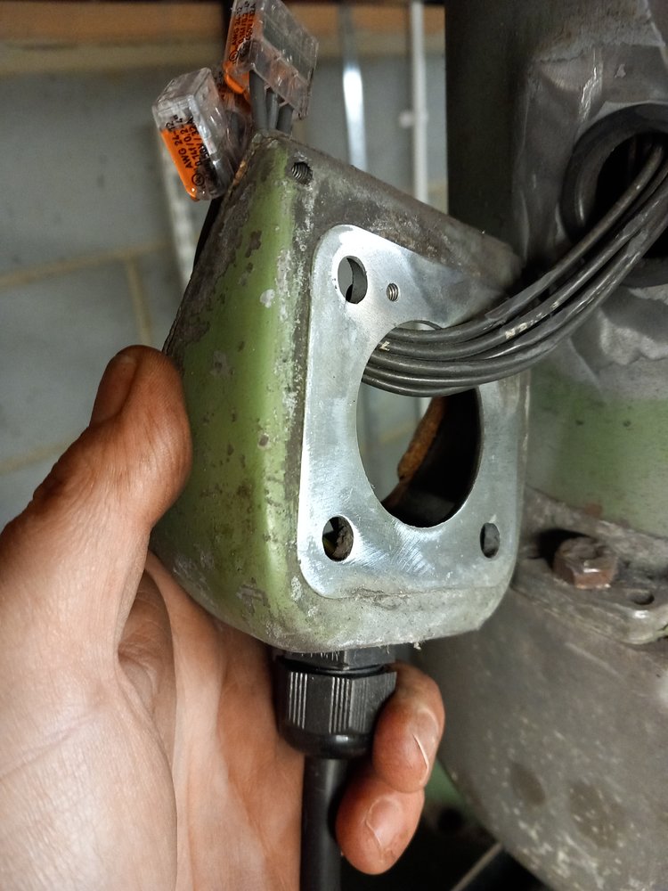 Bridgeport wiring for VFD | MIG Welding Forum