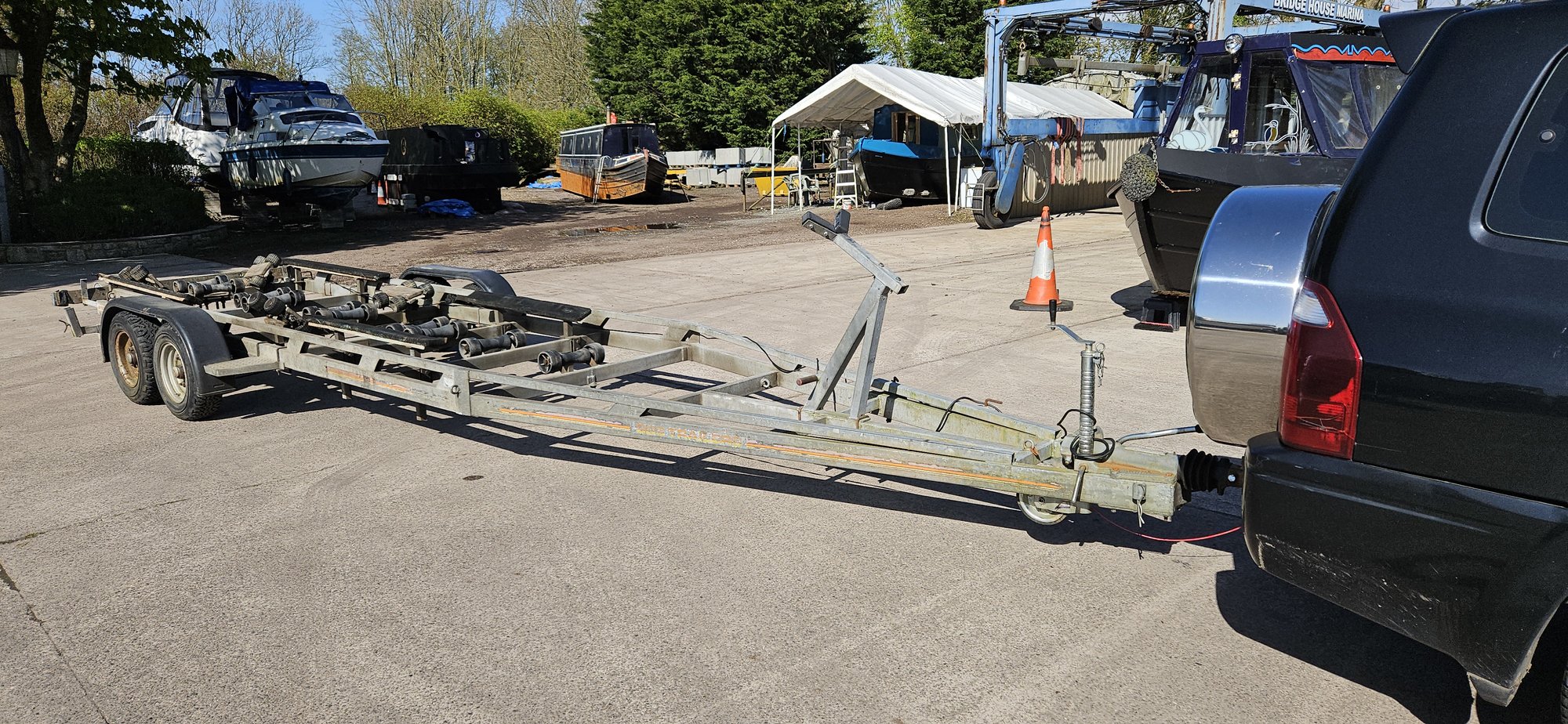 big trailer storage rack ? | MIG Welding Forum