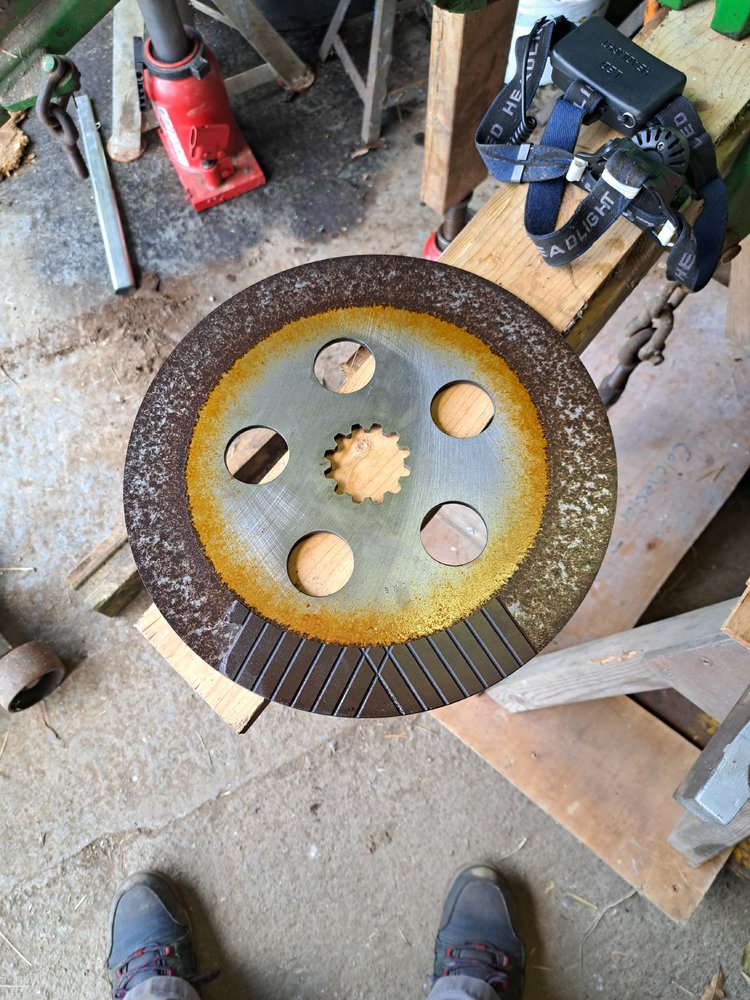 John Deere 2450 brake change | MIG Welding Forum