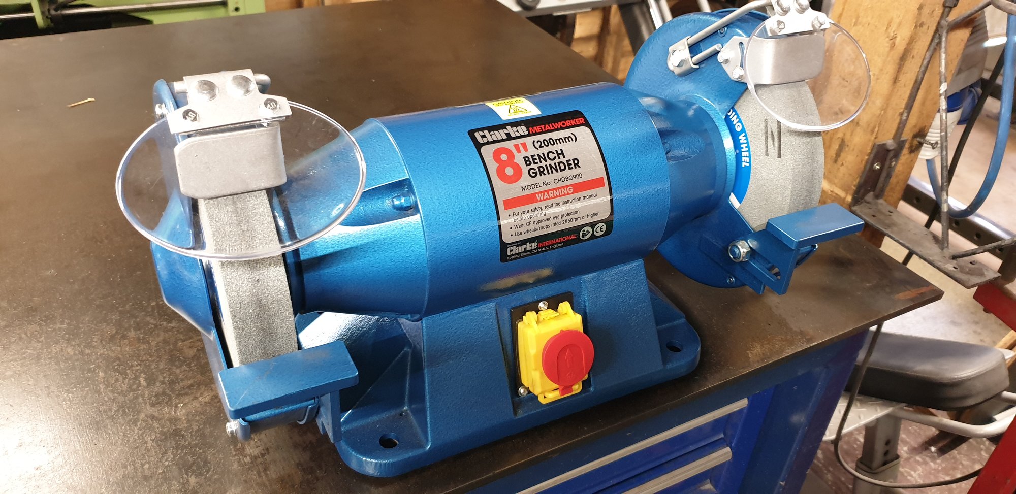 Clarkes new 8 bench grinder MIG Welding Forum