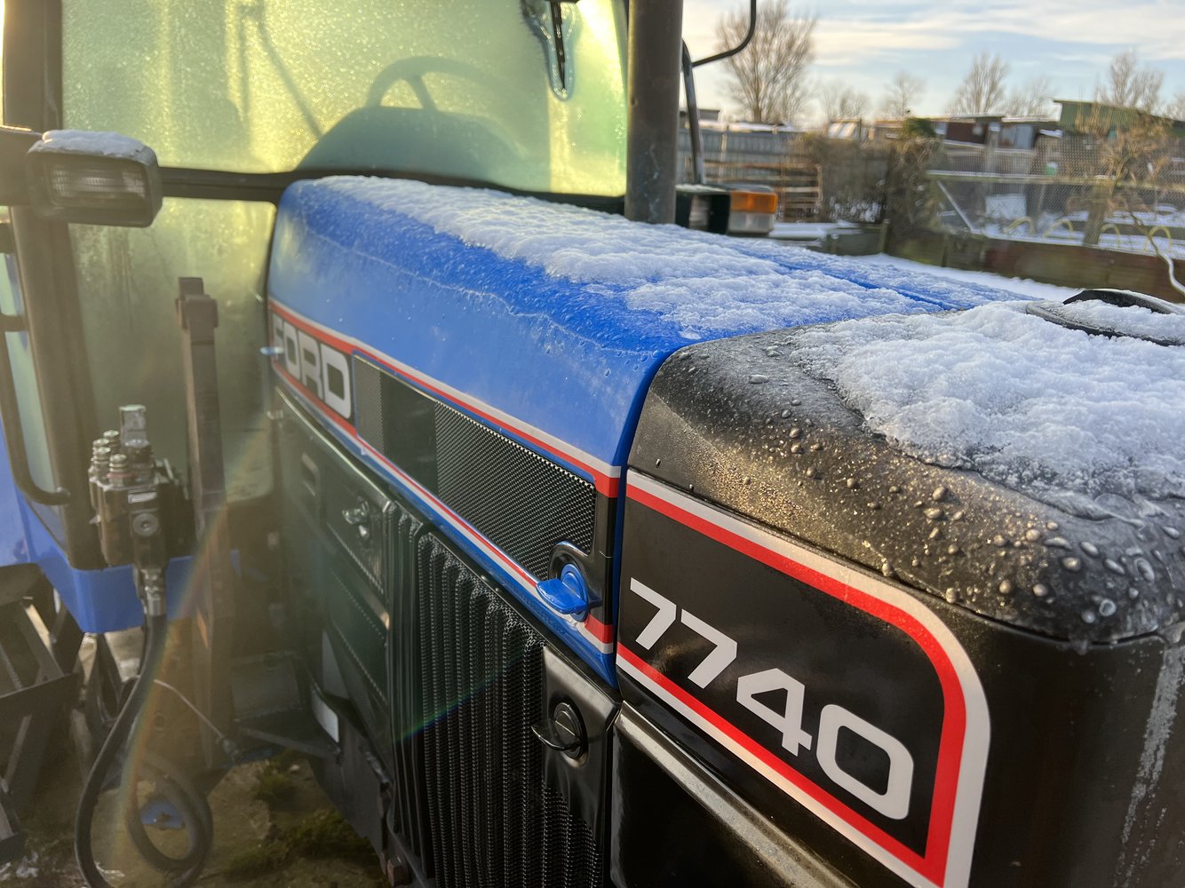 Tractor bonnet hinge modification | MIG Welding Forum