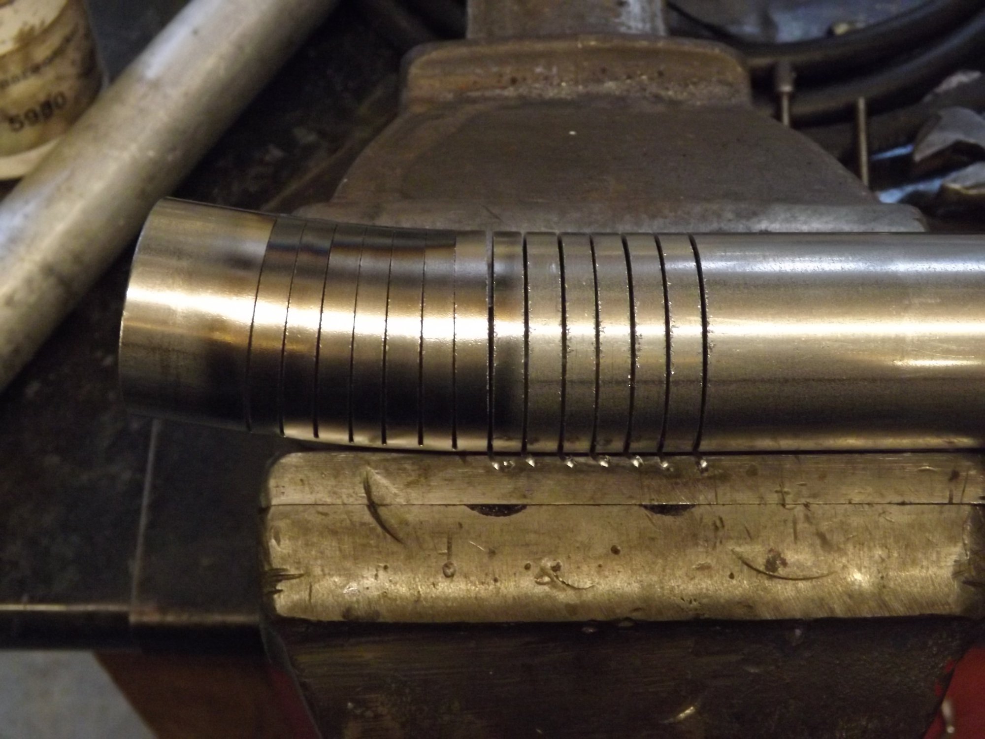 Pie cut tubes. | MIG Welding Forum