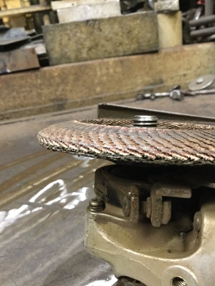 Flap disc maintenance | MIG Welding Forum