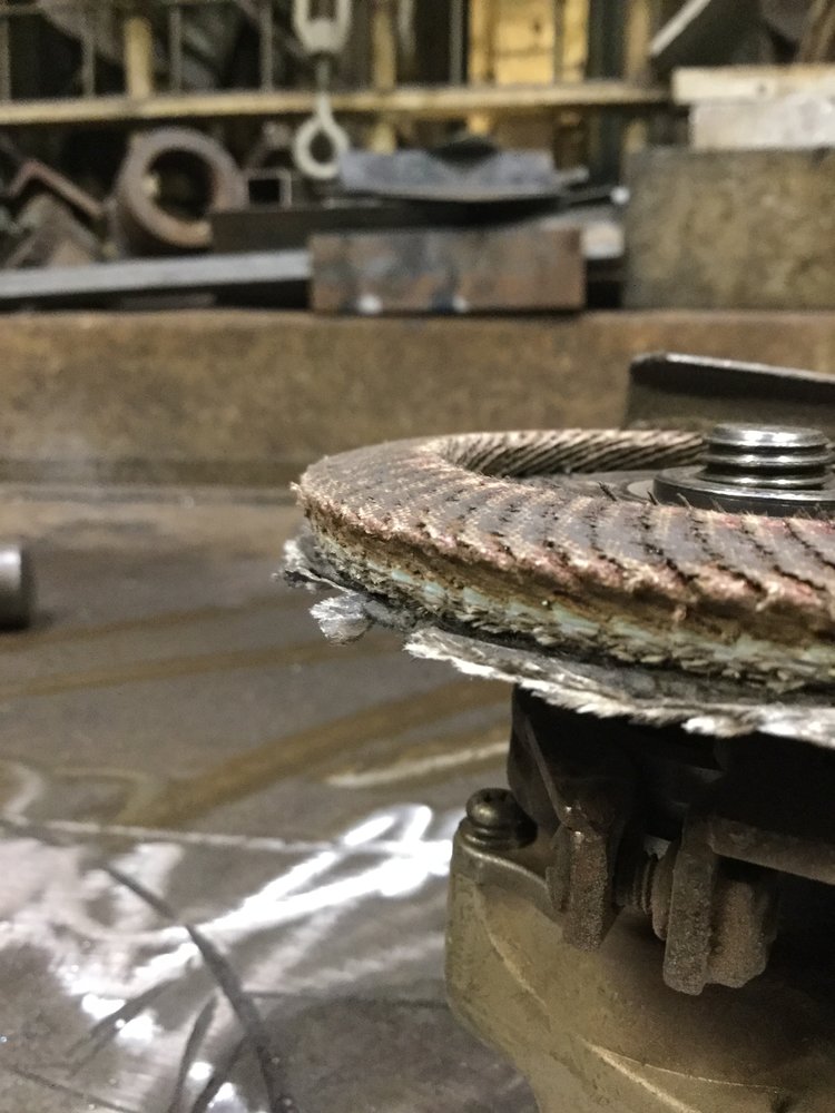 Flap disc maintenance | MIG Welding Forum