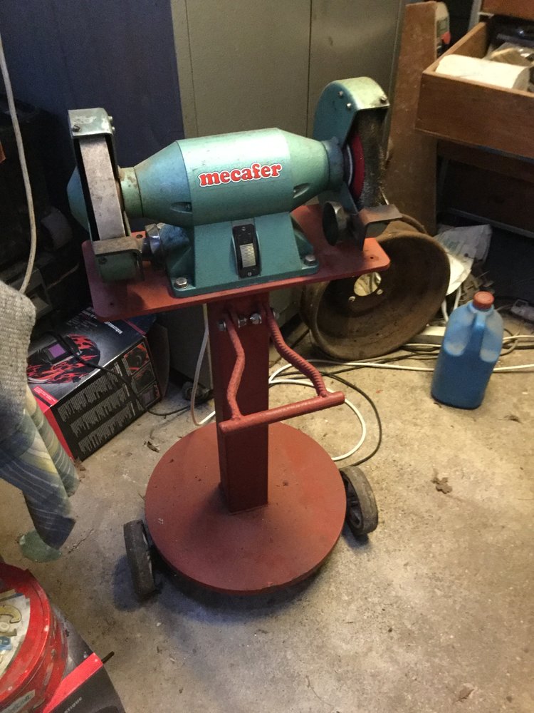 Pedestal bench grinder | MIG Welding Forum