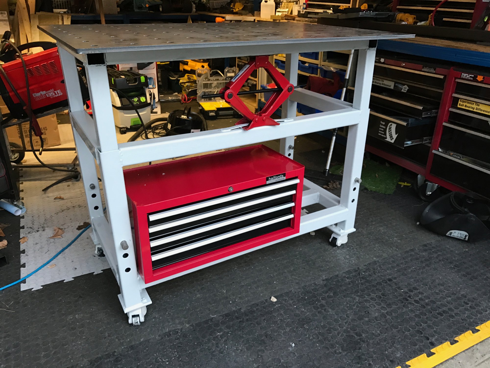 Built a new Welding table | MIG Welding Forum