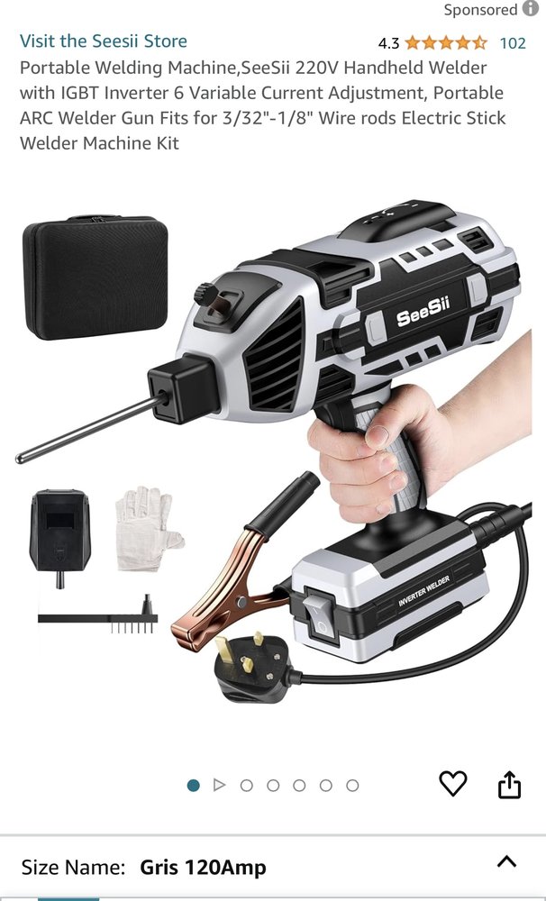 Portable Welding Gun on Amazon any good MIG Welding Forum