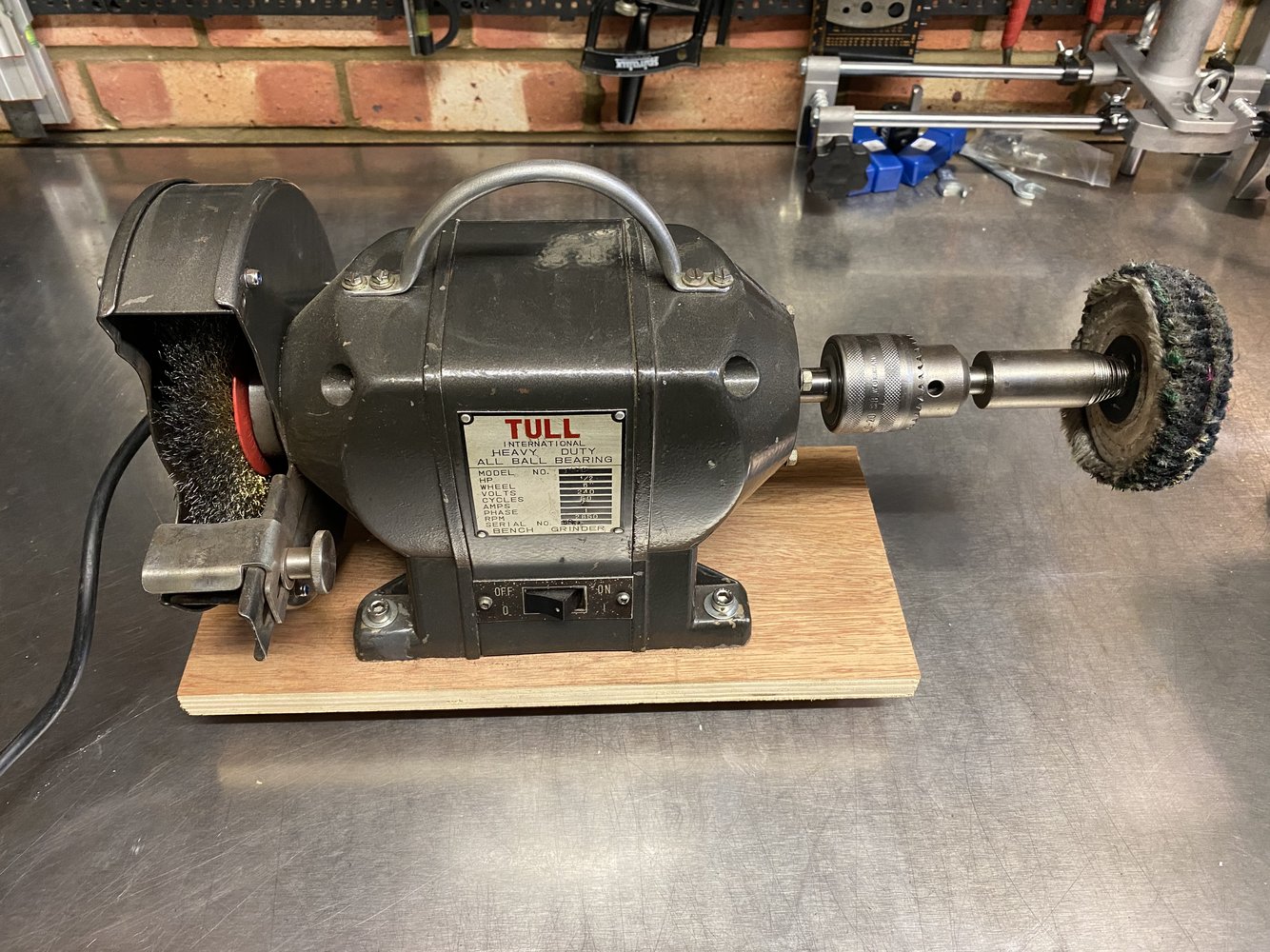 Quiet bench grinder store