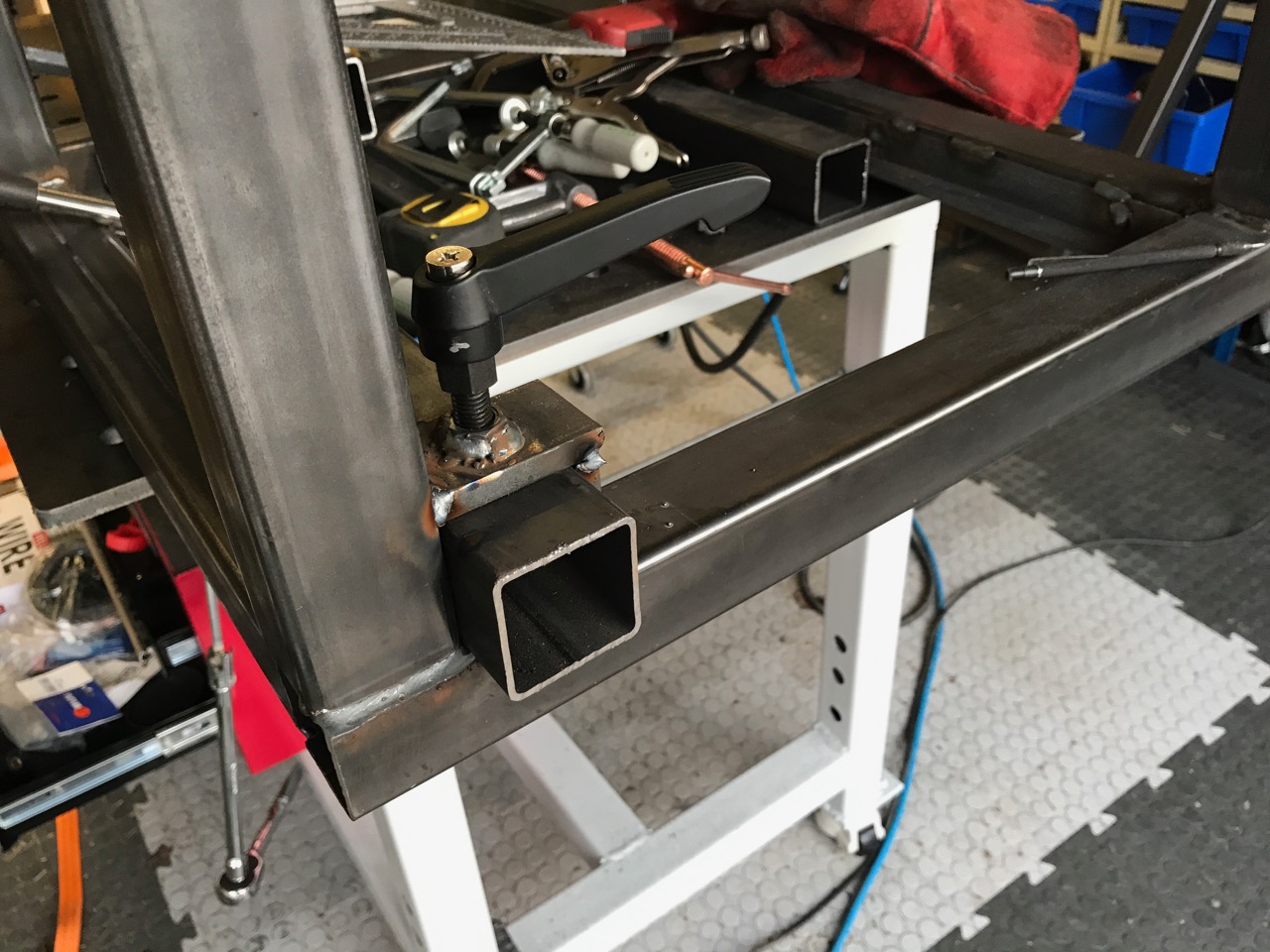 Built a new Welding table | MIG Welding Forum