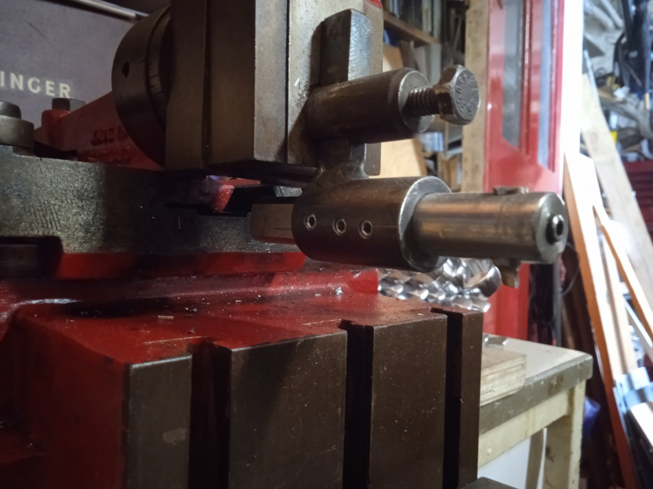 Making a keyway on a shaper | MIG Welding Forum