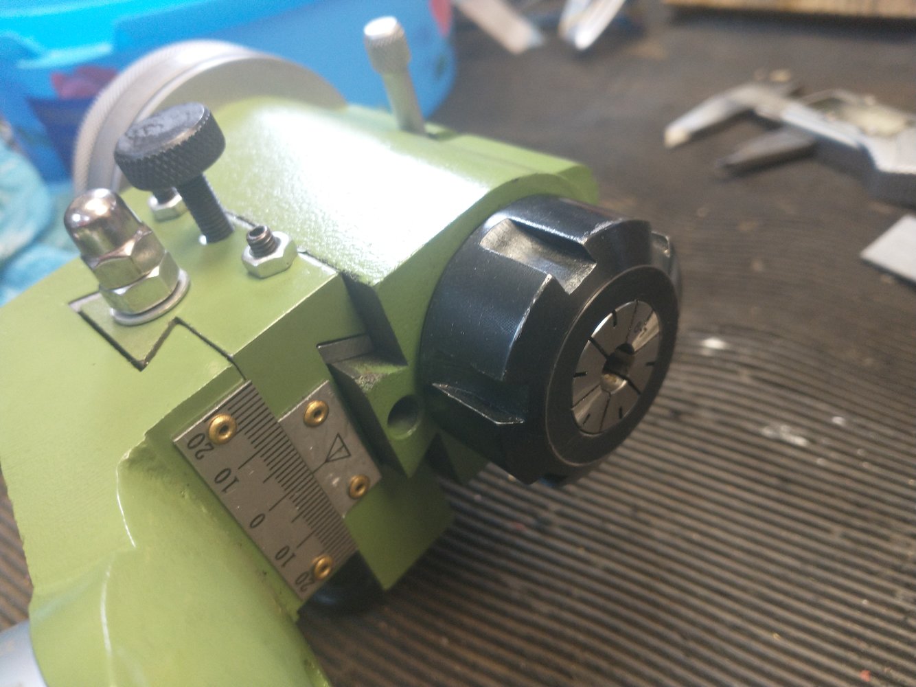 Modifying cheap D bit grinder head | MIG Welding Forum