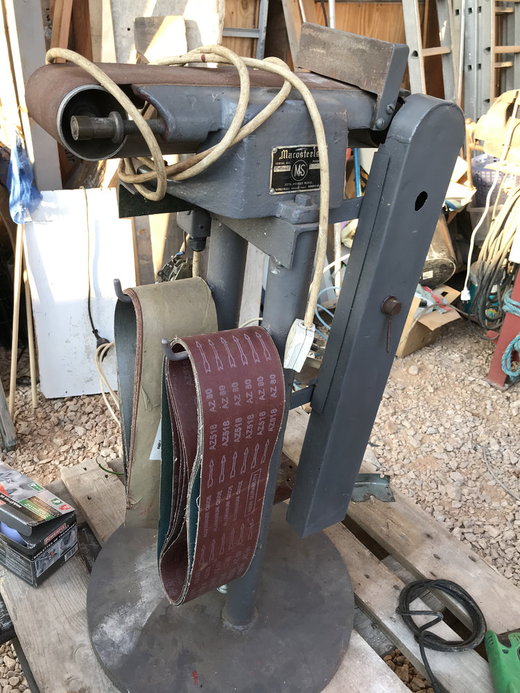 DIY belt sander MIG Welding Forum