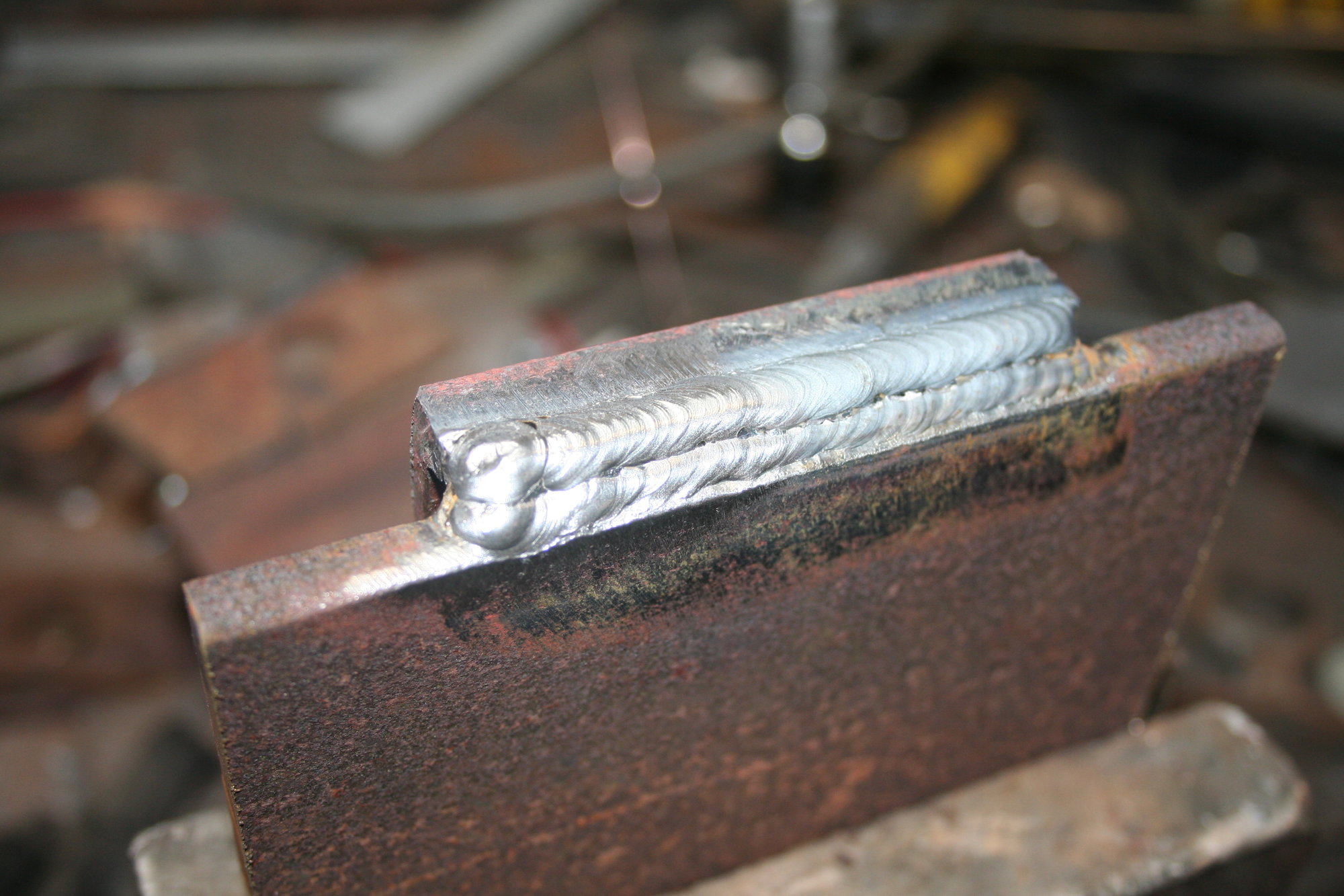 TIG welds dull and grey in colour? | MIG Welding Forum