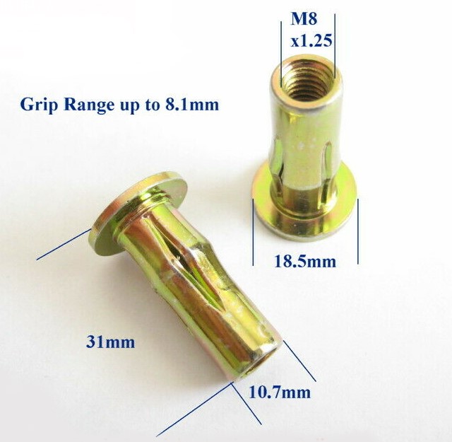 Plusnut - Crossnut - Rivnut - Nutsert | MIG Welding Forum