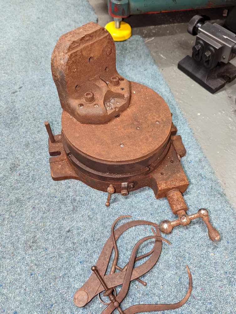 Tom Senior? 8" Rotary Table Rebuild | MIG Welding Forum