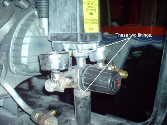 T Piece needed for Air Compressor | MIG Welding Forum