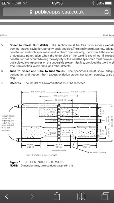 BCAR A8-10 weld testing | MIG Welding Forum