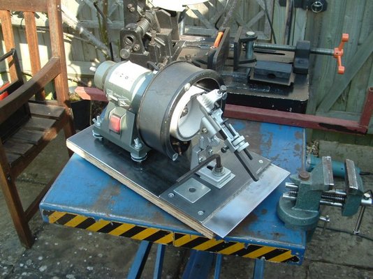 Tool for sharpening drill bits | MIG Welding Forum