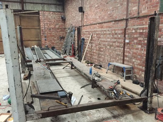 Laycock/Tecalemit four-post ramp | MIG Welding Forum