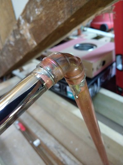 Flushing copper pipe work after soldering. | MIG Welding Forum