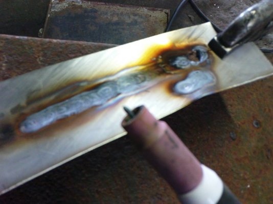 pics of my crap welds | MIG Welding Forum
