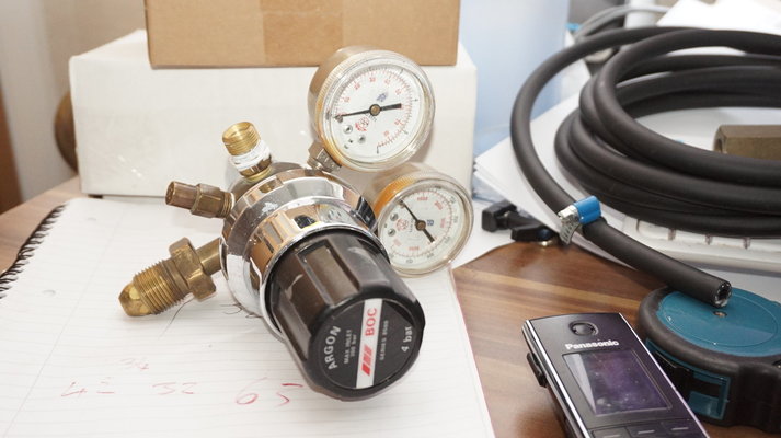 Argoshield EVOS Ci connection Type to BOC Regulator (they dont match ...