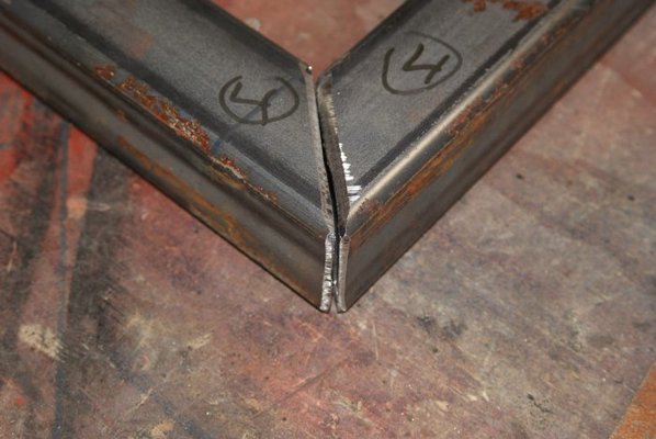 welding 5 mm square channel | MIG Welding Forum