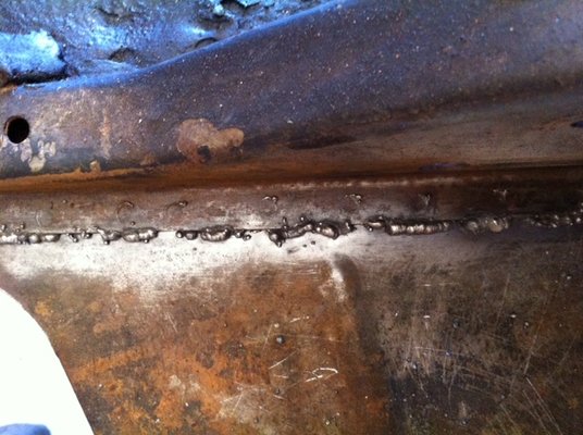 another 'whats wrong with my weld' | MIG Welding Forum