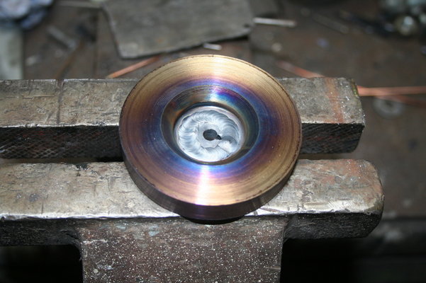 Plug welding round bar | MIG Welding Forum