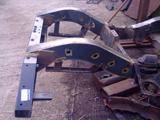 Strengthening of chassis rail | MIG Welding Forum