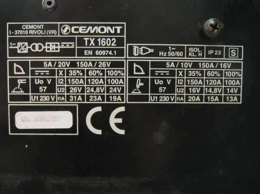 ArcoTech TX 1602 TIG by Cemont | MIG Welding Forum