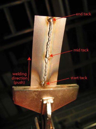 Overhead weld test | MIG Welding Forum