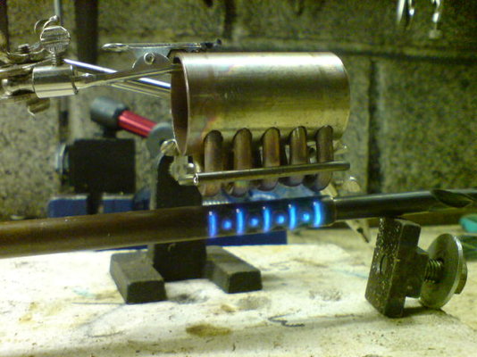 small steam engine for a model boat. | MIG Welding Forum