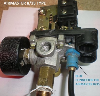 Airmaster 8/35 tiger turbo pressure switch difference | MIG Welding Forum