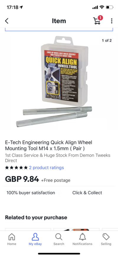 Wheel mounting aid - aluminium or plastic? | MIG Welding Forum