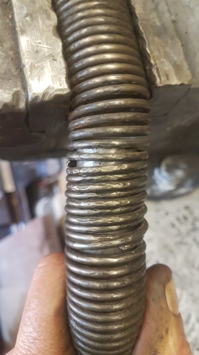 Welding a spring | MIG Welding Forum