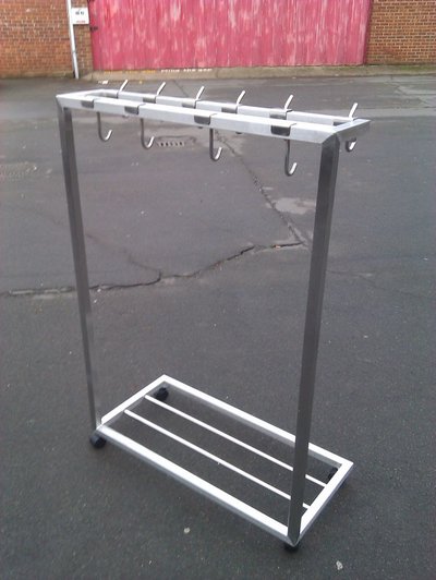 Mobile coat rack | MIG Welding Forum