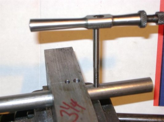 Drilling and tapping jig for round stock. | MIG Welding Forum