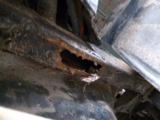 Rusty Chassis Repair? | MIG Welding Forum