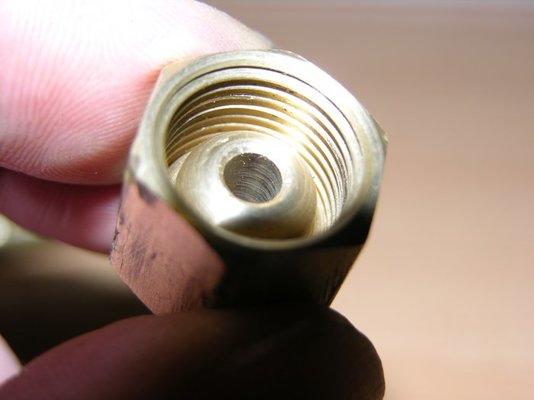 Shielding gas hose adapter | MIG Welding Forum