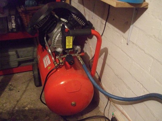 New compressor now wanting to fit a drop leg etc ? | MIG Welding Forum