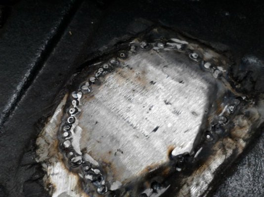 Car floor repair 'bodge' | MIG Welding Forum