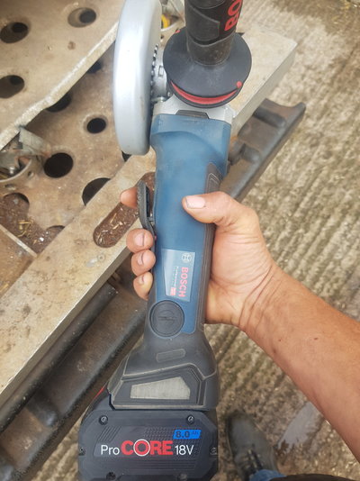 bosch grinder dead man switch | MIG Welding Forum